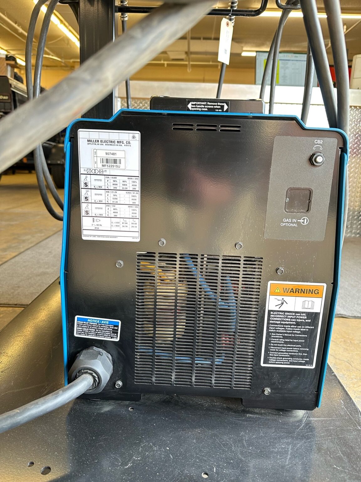 Miller XMT 450/Dual 70 Series Feeder (S:N - MF522515U;MF465067U ...